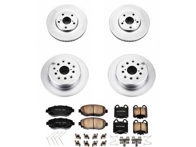 Front and Rear Brake Pad and Rotor Kit For GS300 IS300 SC430 GS400 ...