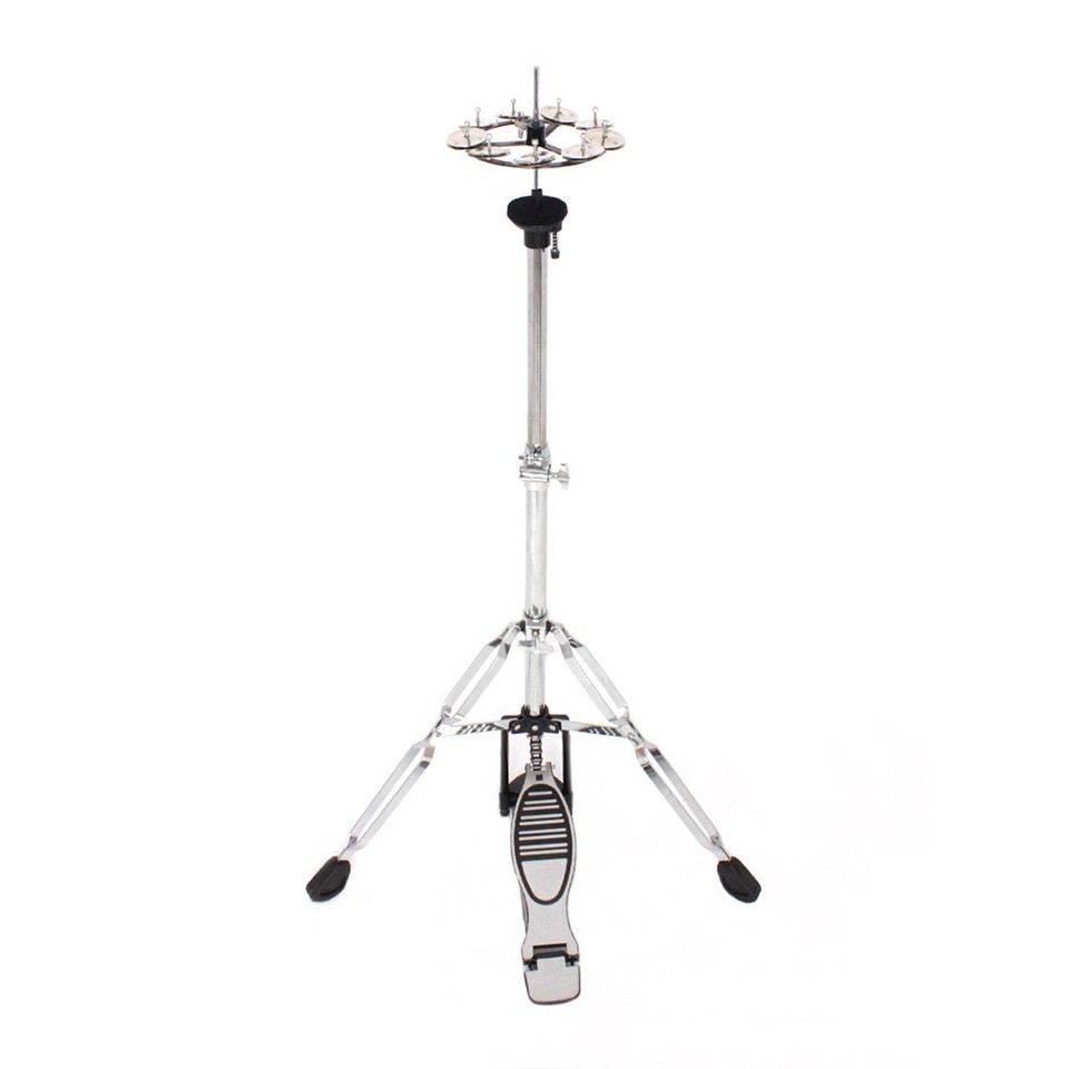 Set Drum Cymbal Beginner Silver Drum Set Cymbal Companion Copper Bell ...