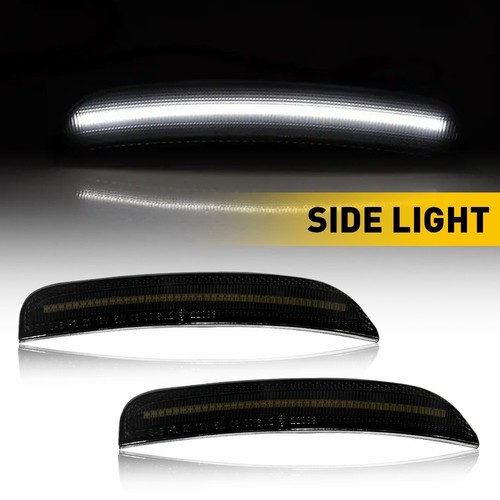 White LED Front Side Marker Light For 2015-23 Chrysler 300 68214402AD ...