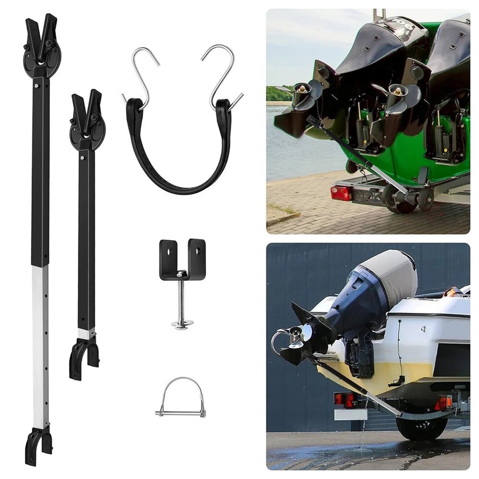 Heavy Duty Transom Saver Motor Support for Boats Adjustable Length 23 ...