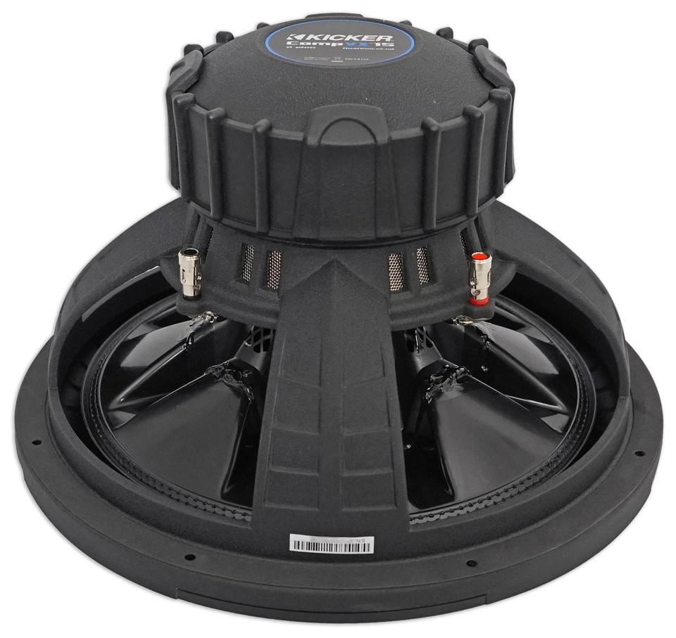 Kicker 44CVX152 Comp VX CVX 15" 2000 Watt Car Subwoofer Sub CVX15-2 ...