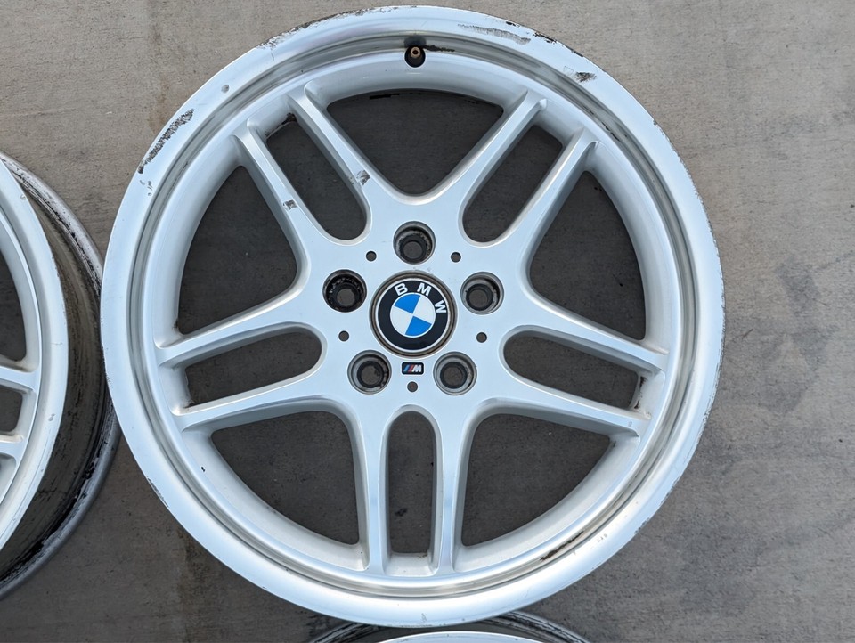 BMW E39 Genuine M Parallel 18” Style 37 Staggered OEM Factory Wheels ...