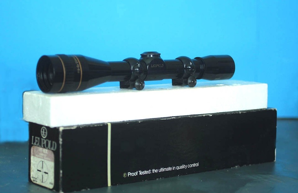 Leupold rifle scope M8-6x compact with AO duplex ret. original box | eBay