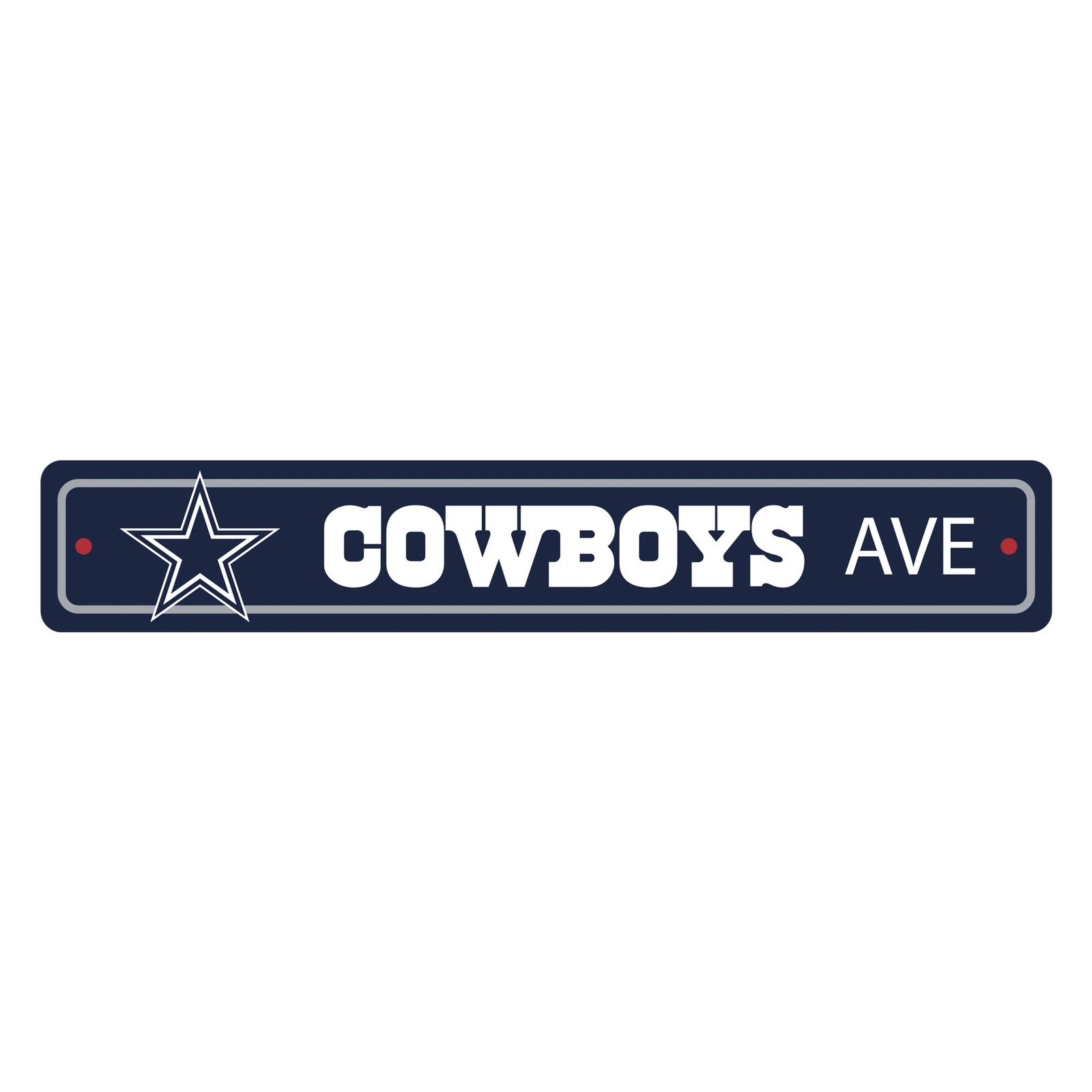 Official NFL Football Street Sign Ave Licensed Durable Man Cave | eBay