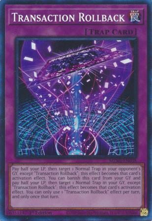 Transaction Rollback - MZMI-EN038 - Collector''s Rare 1st Edition Near ...