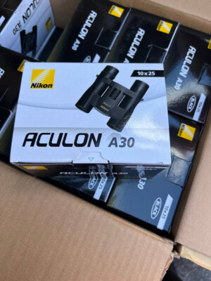 Nikon Aculon A30 Binoculars, Objective: 10x25mm, Model: 8263, Color: Black 18208167289 | eBay