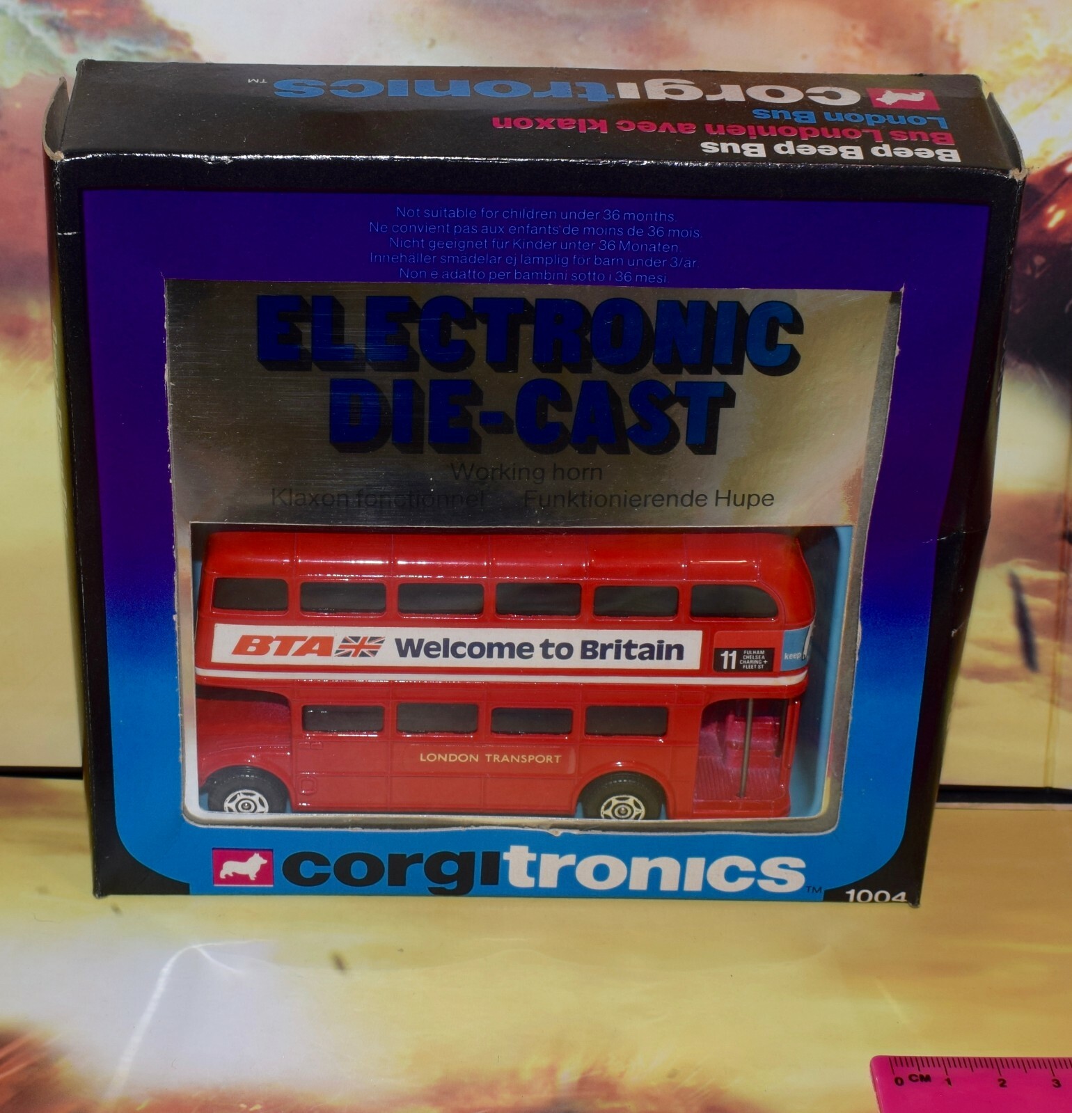 Die-Cast Corgi Corgitronics London Transport Bus BTA 1004 Untested | eBay