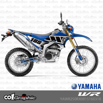 GRAPHICS DECALS STICKERS FULL KIT FOR YAMAHA WR250R WR250X 2008-2018 ...