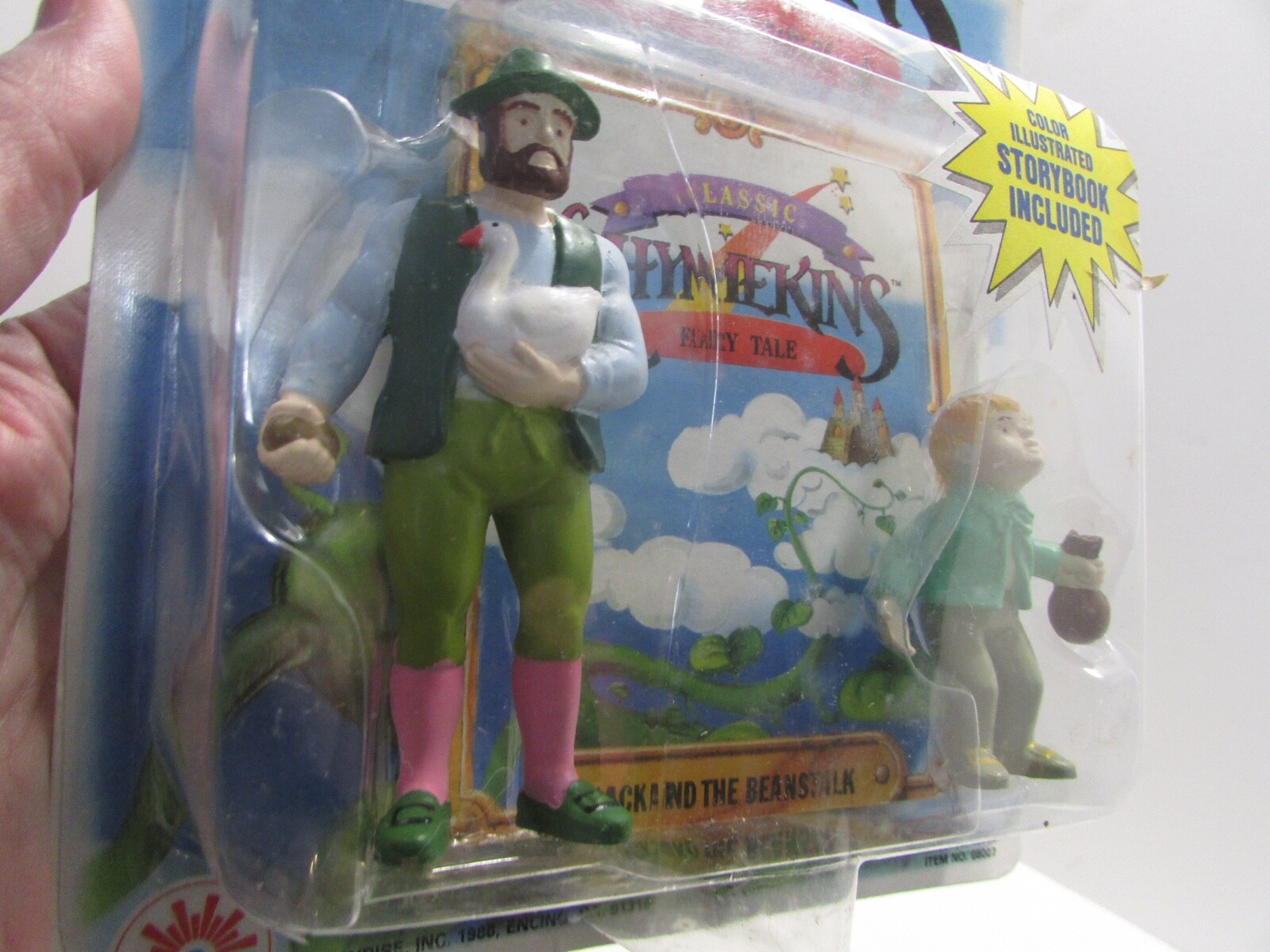 Vintage Rhymekins "Jack and The Beanstalk" Funrise Inc 1988 New In ...