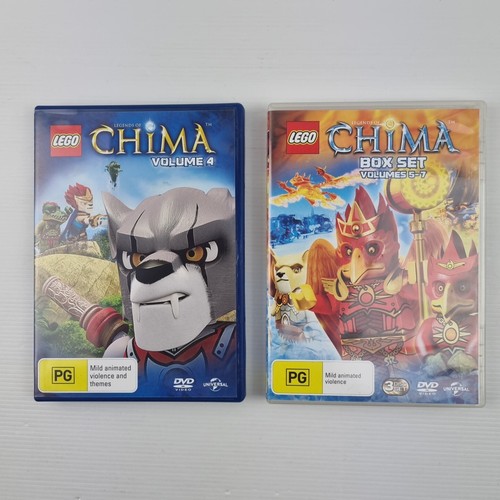 LEGO Chima Volumes 4 5 6 7 DVD Region 2 & 4 Legends Of Chima | eBay