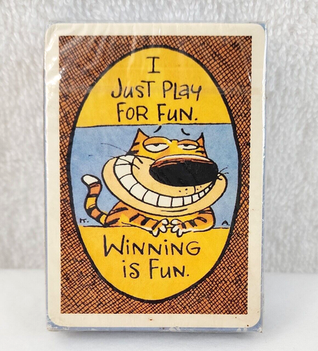 Shoebox Greetings Playing Cards "Winning Is Fun" Hallmark Made in ...