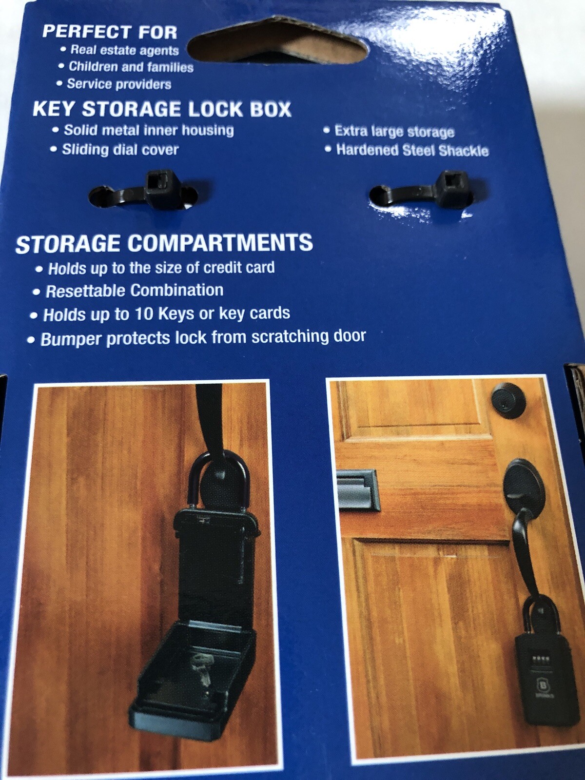 NEW Brinks Key Storage Lock Box 665-8000 XL Storage Real Estate Easy ...