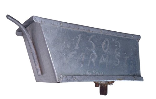 VINTAGE ALUMINUM METAL MAILBOX MAIL BOX RETRO HISTORICAL FARM St ...