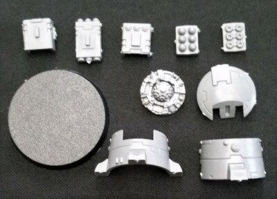 40K Tau Gun Turret Fire Warriors DS8 Support Terrain Warhammer Empire ...