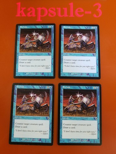 4x Exclude | Invasion | MTG Magic Cards | eBay