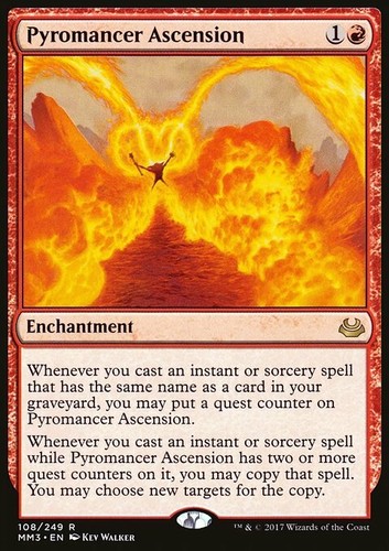 Magic the Gathering MTG Pyromancer Ascension (108) Modern Masters 2017 ...