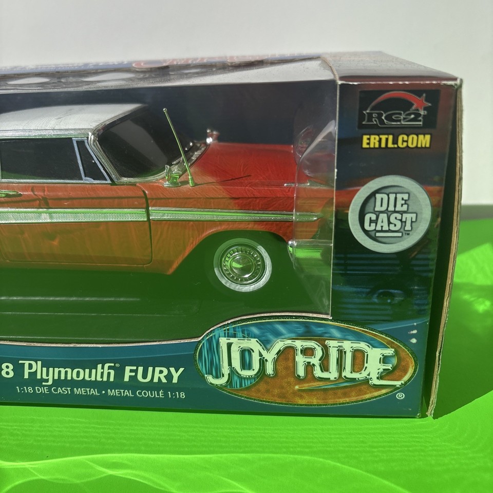 Joy Ride Christine 1:18 Scale 1958 Plymouth Fury Die Cast With Box Read Please | eBay