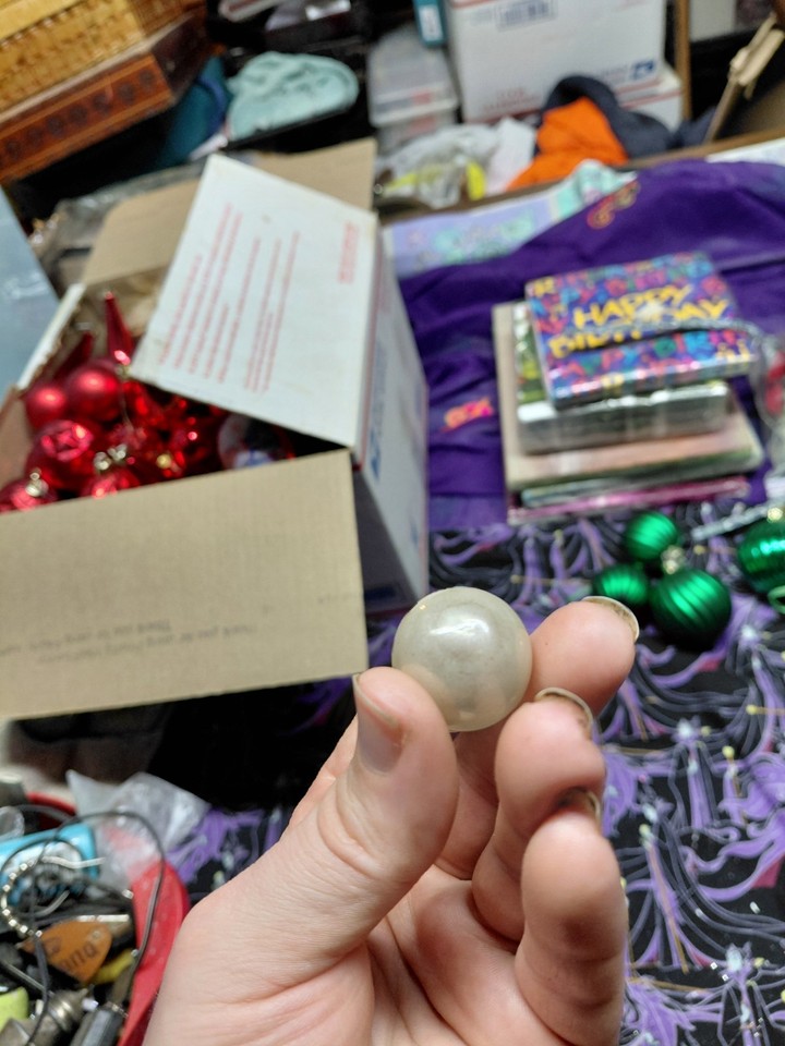 small, hand-blown glass bottle pendant or vial, Ornament/charm | eBay