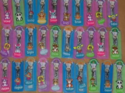 ZIPPER PALS: BAILEY THROUGH CHRISTOPHER | eBay