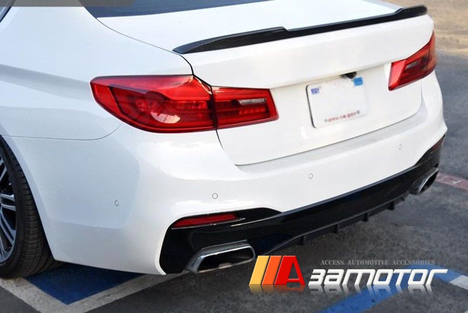 Carbon Fiber PRO Trunk Spoiler Wing fits 2017-2023 BMW G30 5-Series ...