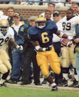 Tyrone Wheatley Michigan Wolverines Football Sport 8x10 PHOTO PRINT | eBay