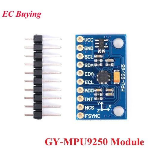 MPU-9250 9-Axis Attitude Gyro Accelerometer Magnetometer Sensor SPI/I2C ...