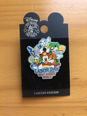 Disney Labor Day 2003 Walt Disney World Pin Limited Edition | eBay