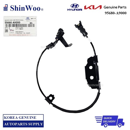 GENUINE Hyundai Kia ABS Wheel Speed Sensor OEM For Sedona 95680-A9000 ...