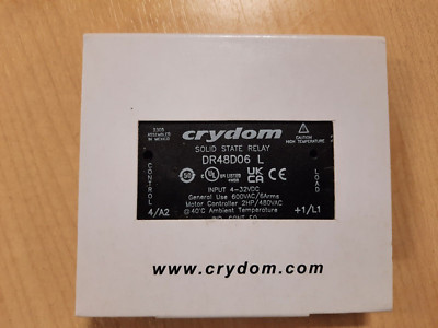 CRYDOM DR48D06 Solid State Relay,In 4 to 32VDC,600VAC | eBay UK