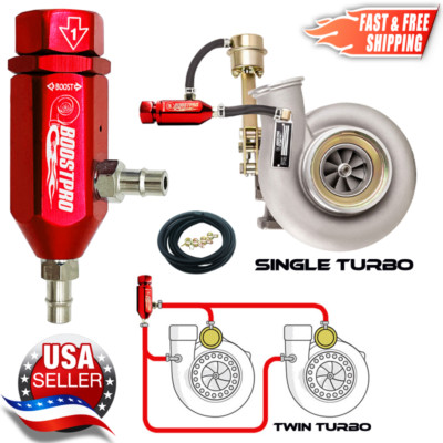BoostPRO RED Boost Tee Manual Boost Controller Kit Smart Turbo Control ...