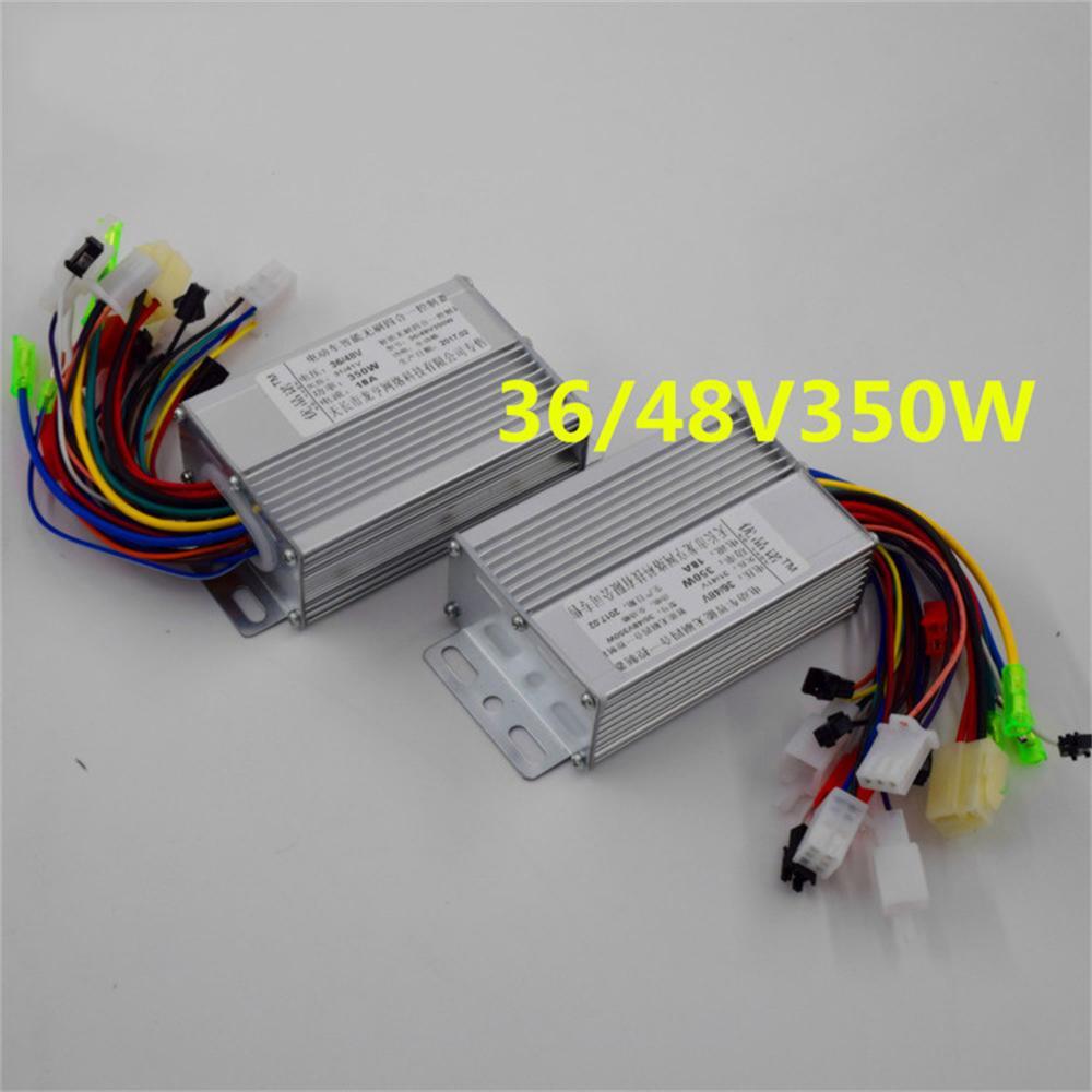 36V/48V E-Bike 350W Brushless DC Motor Controller For Electric Bicycle ...