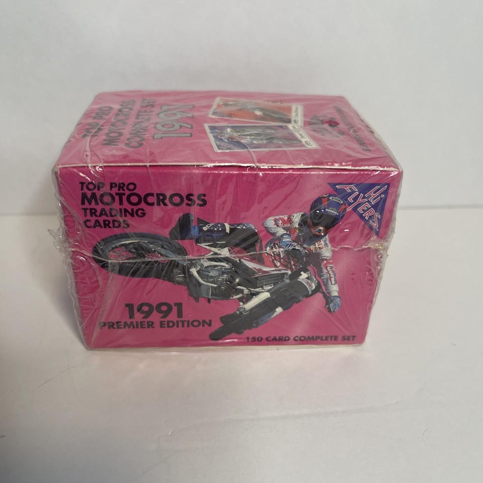 1991 Champs Top Pro Hi Flyers Motocross Box 150 Packs Motorcycle ...