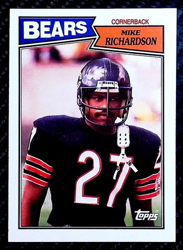 Mike Richardson - 1987 Topps #60 - Bears | eBay