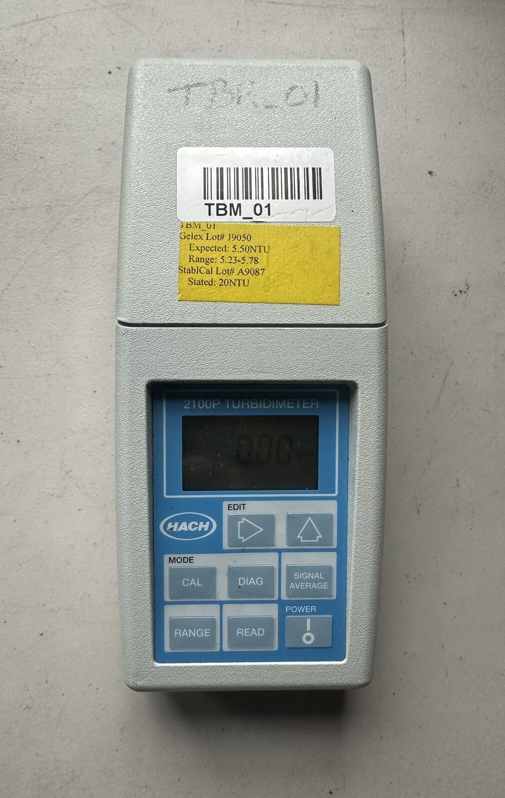 HACH 2100P Portable Turbidimeter 46500-00 Used | eBay