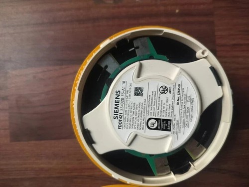 SET OF 3 Siemens Fire Alarm FDOT 421 Multi Smoke Detector Head | eBay