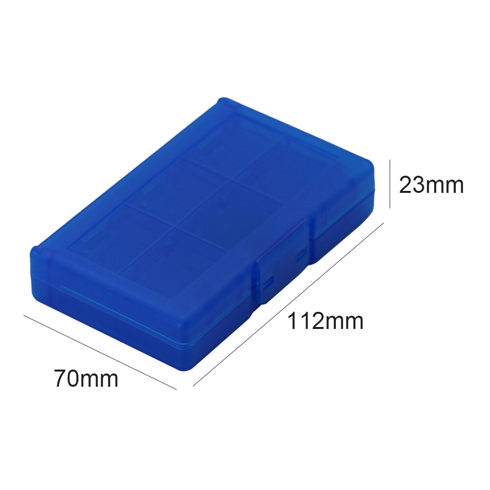 24 in 1 Game Cartridge Box with 2 TF Card Slots for Switch (Blue) *AU ...