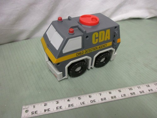 Fisher Price Monsters Inc. Child Detection Agency CDA van toy part ...