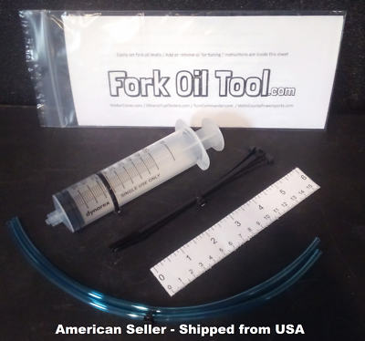 Fork Oil Syringe Motorcycle Gauge Level Tool Dirt Bike Honda Husqvarna ...