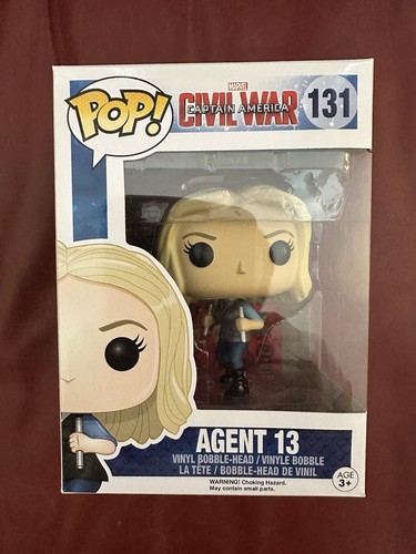 Agent 13 Funko Pop! 131 Captain America: Civil Wat Marvel | eBay