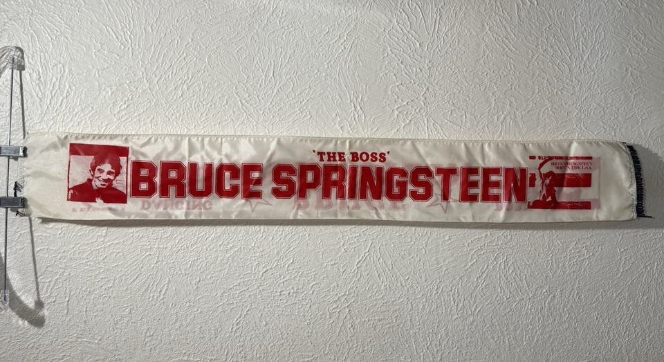 VTG 1985 BRUCE SPRINGSTEEN Born In The USA European Tour Nylon 42 ...