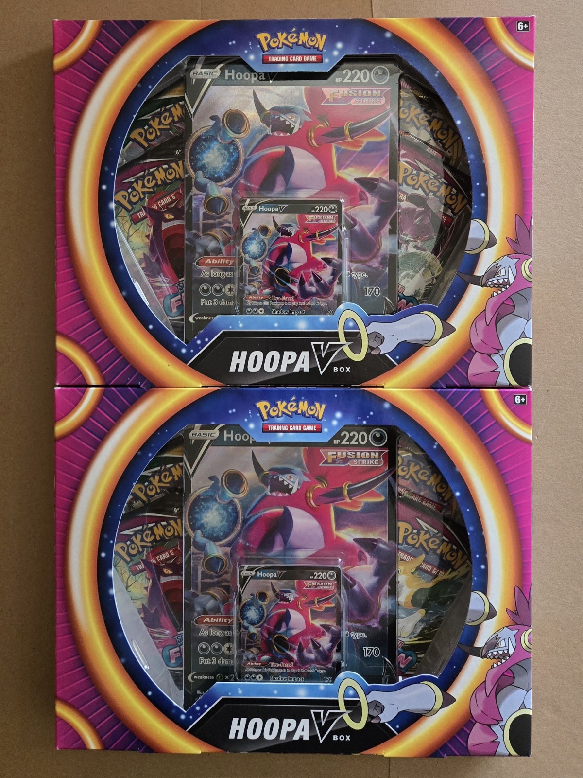 Pokemon TCG Hoopa V Trading Cards Box Factory Sealed Lot of 2 | eBay