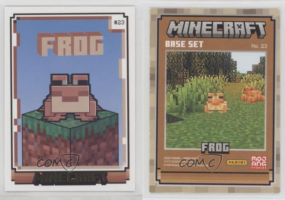 2024 Panini Minecraft Frog #23 0i73 | eBay