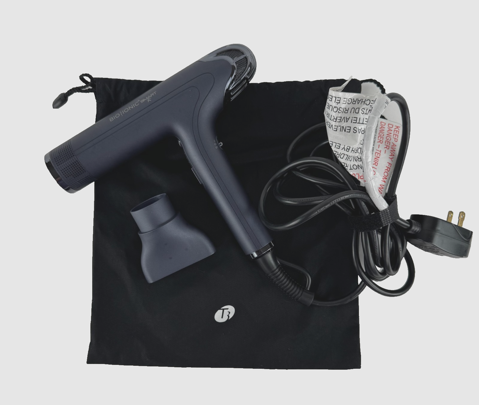 $359 Bio Ionic Smart X High Efficiency Hair Dryer One Attachment in T3 ...
