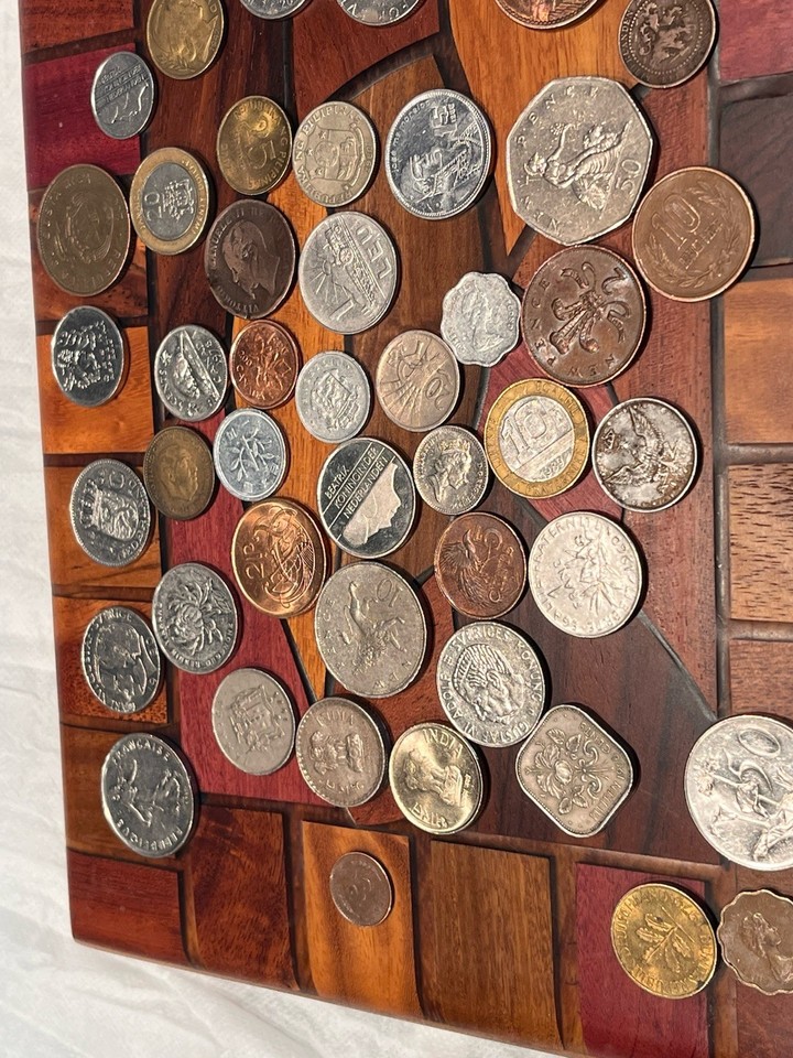 MIXED LOT OF 100 FOREIGN COINS + 10 FOREIGN PAPER BANKNOTES- | eBay