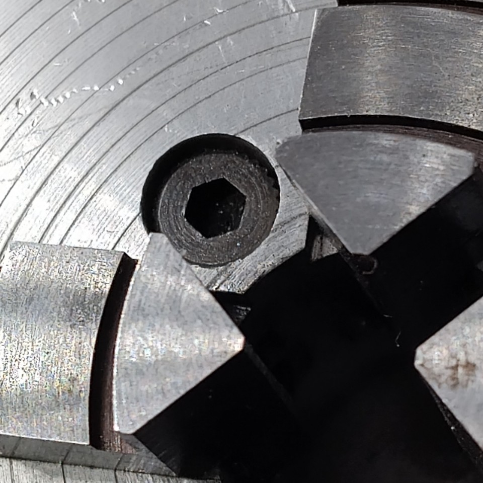 Vintage Buck Tool Co. Lathe Chuck Independent 4 Jaw 2" Dia. 8mm Shank ...