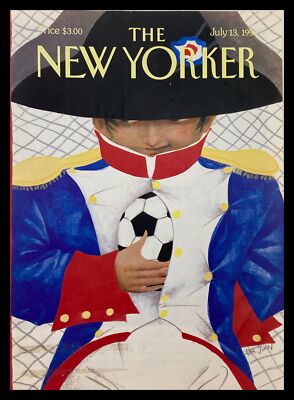 COVER ONLY The New Yorker July 13 1998 oupe de Monde by Ana Juan | eBay