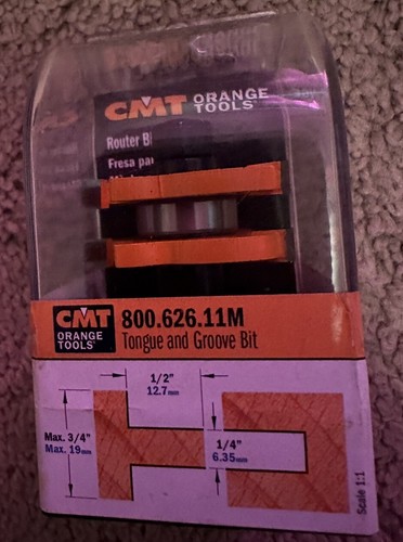 Cmt 800.626.11M Router Bit,Carbide Tipped,2-51/64 In. L | eBay