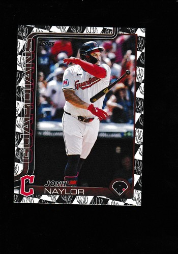 2025 Topps Series 1 Josh Naylor #322 Spring Training Foil Cleveland ...