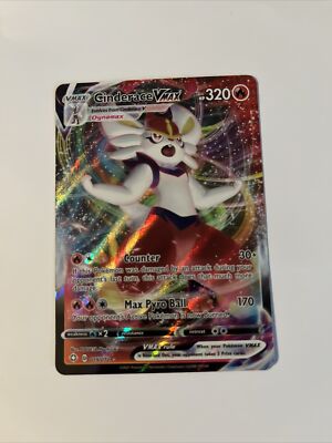 Cinderace VMAX 019/072 Shining Fates Ultra Rare Full Art Pokémon MINT ...