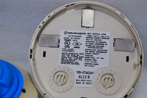 NEW HONEYWELL FIRE-LITE SD355 SERIES ADDRESSABLE PHOTOELECTRIC SMOKE ...